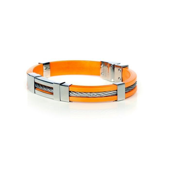 SO SWEDEN BRACELET | Steel Orange - SO SWEDEN